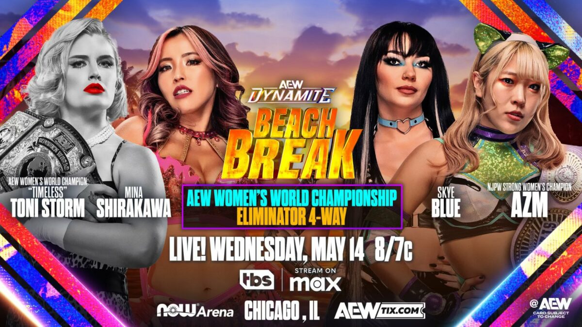 Previa AEW Dynamite Beach Break 14 de mayo de 2025 - WWE Wrestlemania 41 En Vivo